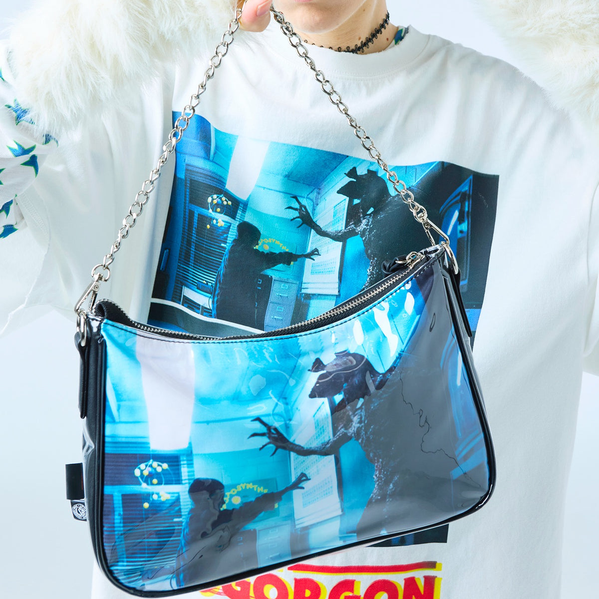 little Sunny Bite stranger things x little sunny bite photo 2way bag / WHITE – little sunny bite ...