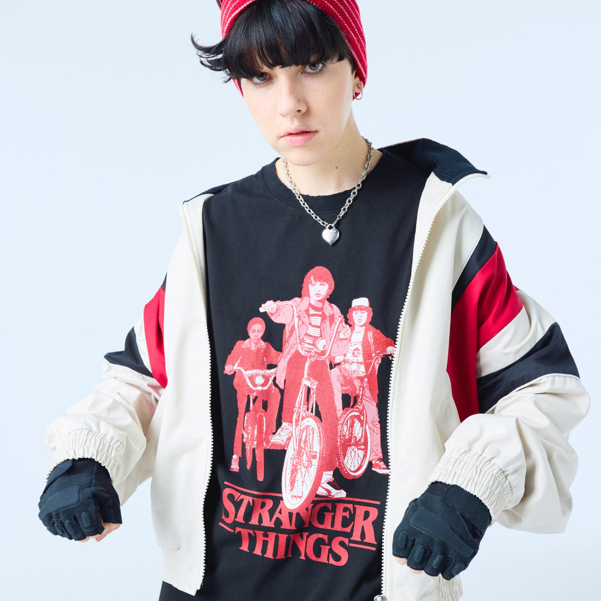 little Sunny Bite stranger things x little sunny bite graphic big tee / BLACK – little sunny ...