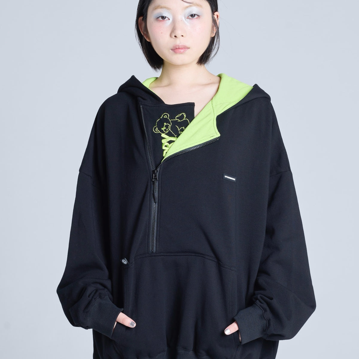 little Sunny Bite pockets hoodie / BLACK – little sunny bite web store