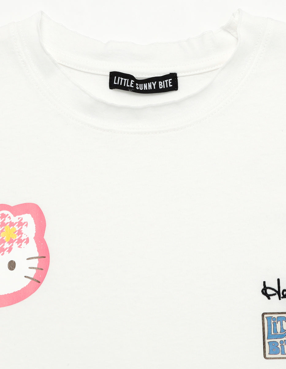 little Sunny Bite hello kitty x little sunny bite long tee / WHITE ...